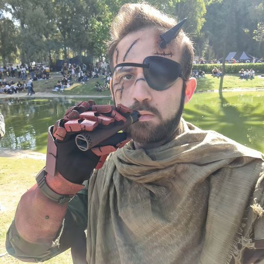 🐍 MGS Venom snake cosplay pack・ STL File for 3D printing・Cults