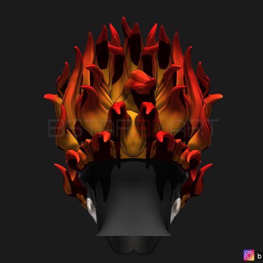 👻 Ghost Rider mask -Agents of SHIELD - Marvel comics 3D print model ...