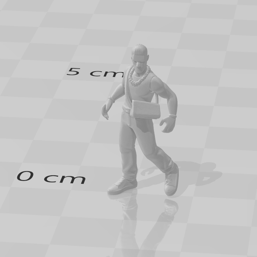 🔥 Pack of 10 Chaka Figures - Scale 1/64・ STL File for 3D printing・Cults