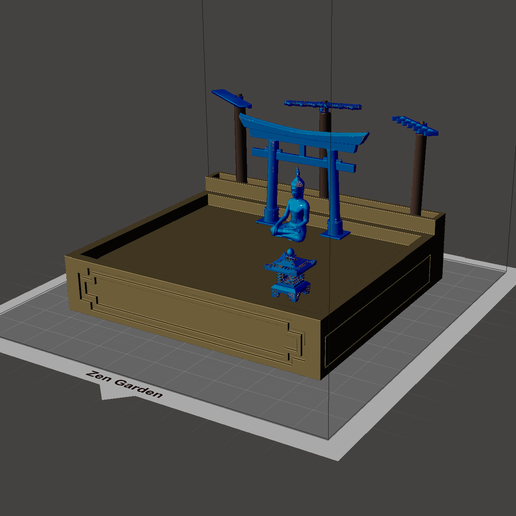 STL file 💪🧠ZEN GARDEN GET OF YOU PHONE STAY FOCUS 🌌🎌 (3MF)・3D print ...