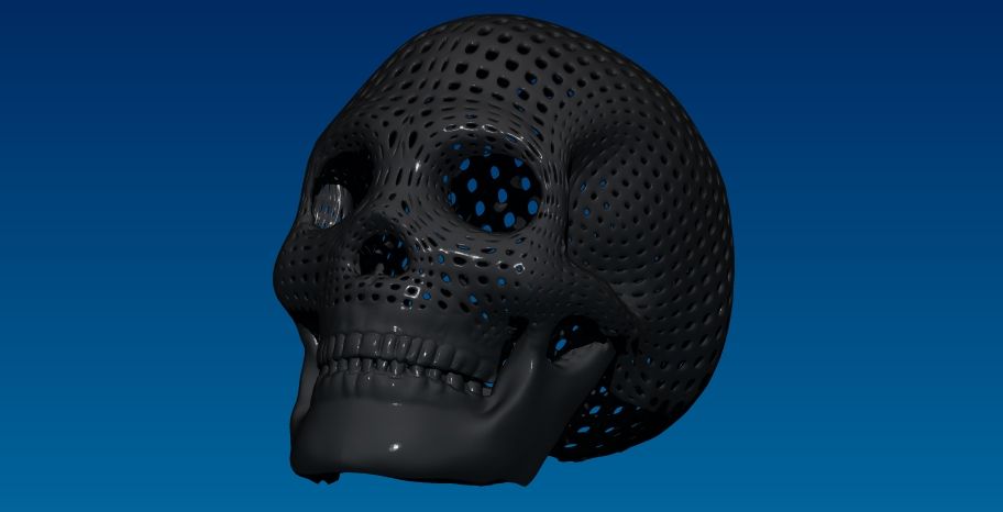 Download STL file stylized skull • Model to 3D print ・ Cults