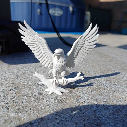 🦅 Majestic American Eagle・ STL File for 3D printing・Cults