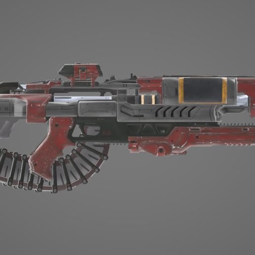 🔫 Doom Eternal Heavy Cannon・Free 3D File for ・Cults