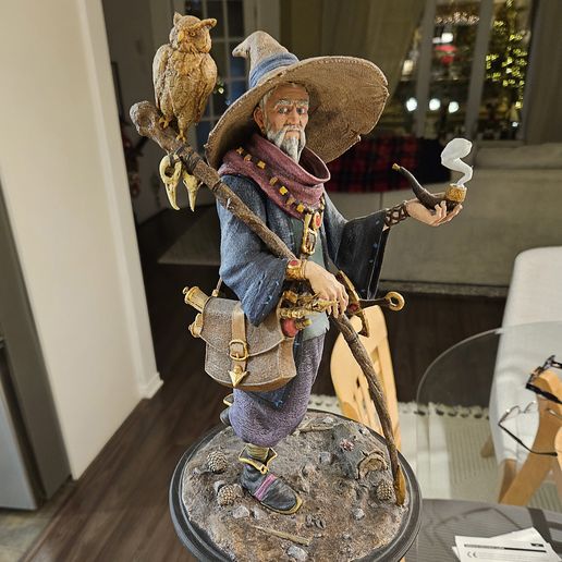 🎲 The Wizard・ STL File for 3D printing・Cults
