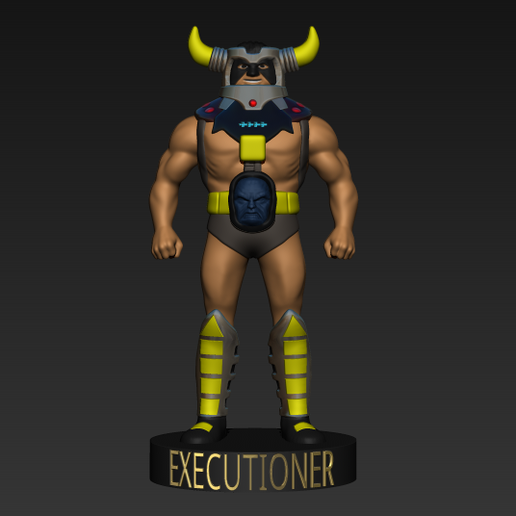 3D file THE EXECUTIONER SUPER POWERS 👾 ・3D printer model to download・Cults