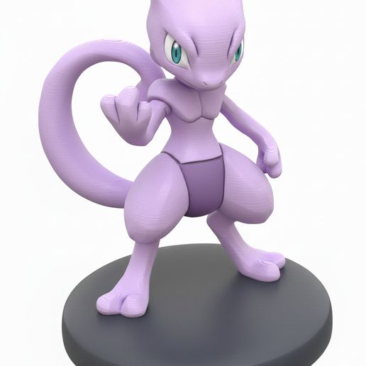 🐉 The Ultimate Mewtwo – High-Detail 3D Printable Miniature・ STL File ...