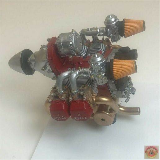 🛩️ ROTAX 912 ULS - AIRPLANE ENGINE・ STL File for 3D printing・Cults