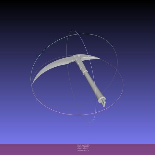 ⭐ Soul Eater Black Star Chain Scythe Tsubaki・ STL File for 3D printing ...