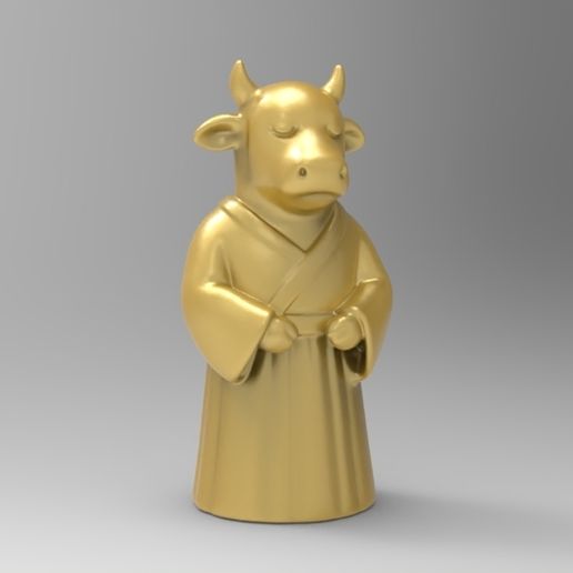 🐄 the cow・ STL File for 3D printing・Cults