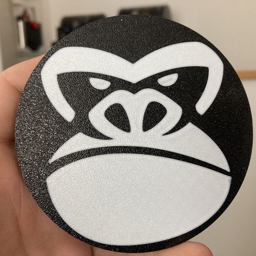 STL file Grumpy coaster 🚩 (3MF)・3D printing idea to download・Cults