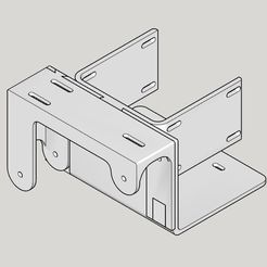 Playseat Trophy - Mounting Brackets・2 3D Models & STL Files to Download ...