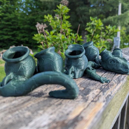 🪴 Planter Dragon・ STL File for 3D printing・Cults