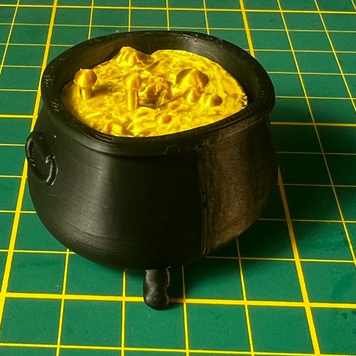 🧙‍♀️ Witch's Cauldron Clicker – Halloween Fidget Toy 🎃・ STL File for 3D ...