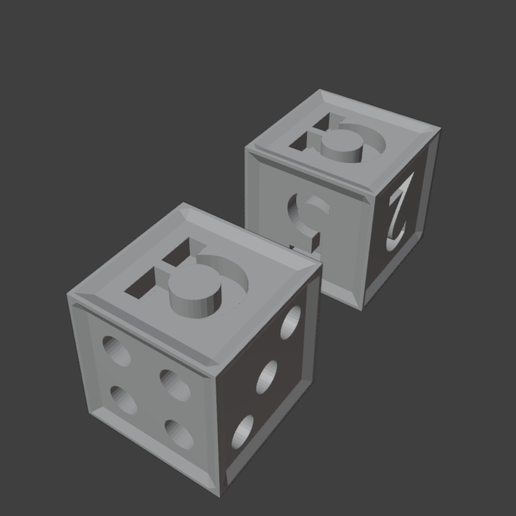 🎲 Prime Beef D6 Dice・ STL File for 3D printing・Cults