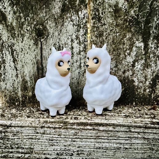 🦙 Llama and Lady Llama Clickers! - Lifetime Commercial!・ 3MF File for ...