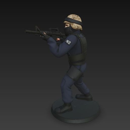 🔫 counter strike 1.6 cs half life・ STL File for 3D printing・Cults