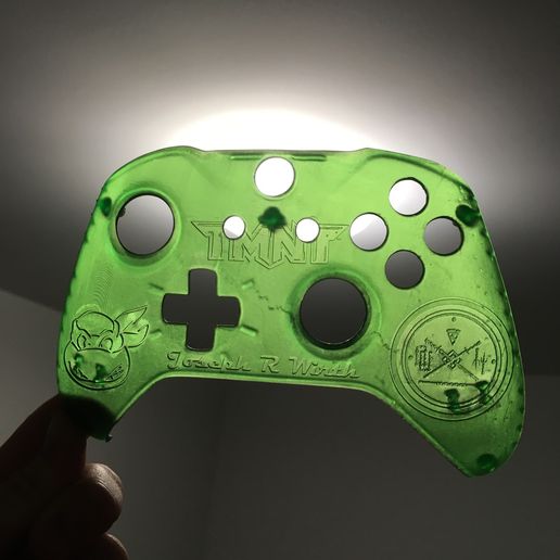 🎮 Xbox One S Custom Controller Shell: TMNT Edition for JW・3D Print・Cults