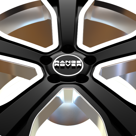 STL file RANGE ROVER RIM 3D MODELING STL 👨‍🎨 ・3D printer design to ...
