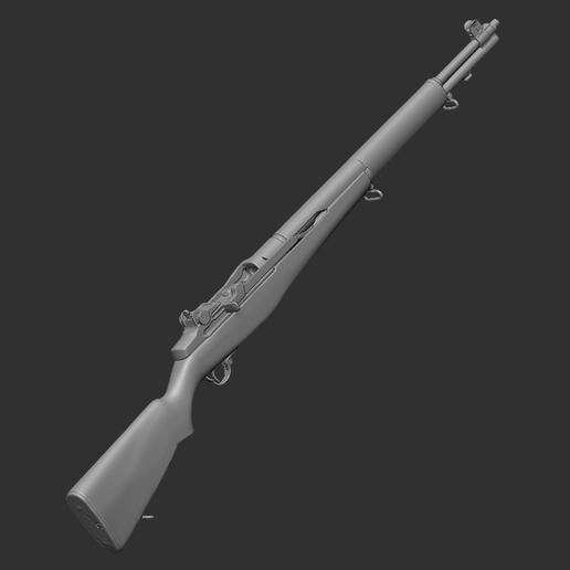 🔫 M1 Garand rifle・ STL File for 3D printing・Cults