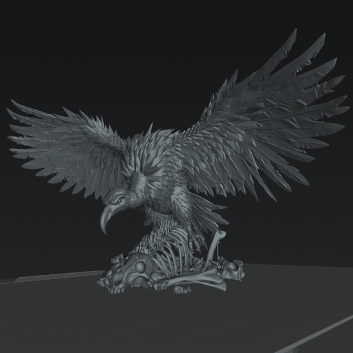 🪶 Glassen Wing Vulture - The Eightpints The Chamuscado Glass Wastes ...