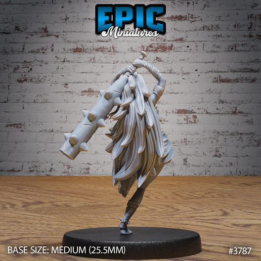 3D file Blue Oni Girl Set ‧ DnD Miniature ‧ Tabletop Miniatures ...