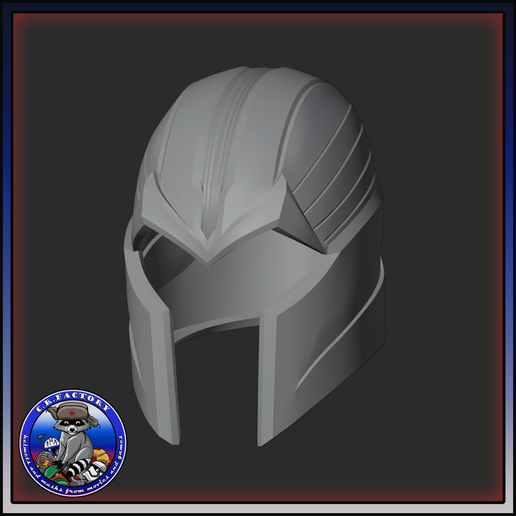 🪖 Magneto helmet (Marvel Strike Force)・ 3D File for 3D printing・Cults