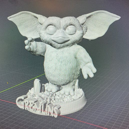 🎬 Gremlins Gizmo 80s Movie Display Replica・ STL File for 3D printing・Cults