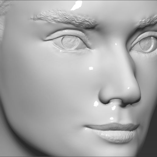3D file Audrey Hepburn bust 3D printing ready stl obj formats・3D printing idea to download・Cults