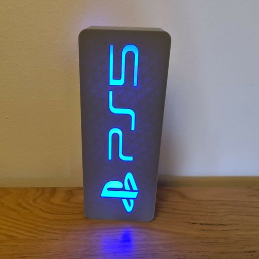 🎮 Easy Print LED Lightbox Sony Playstation PS5 Portal Console Desktop ...