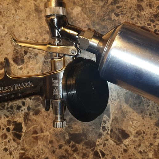 ⚙️ Iwata LPH-80 spraygun LID・ STL File for 3D printing・Cults