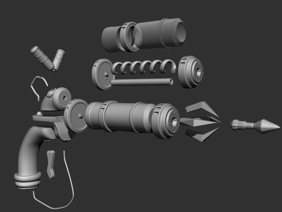 3D file Jinx Zap Gun - League of Legends Cosplay - LOL 3D print model・Design to download and 3D ...