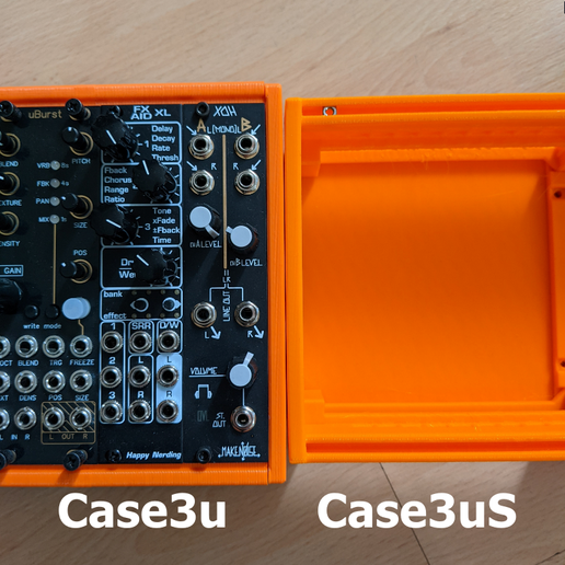 🎵 Expandable Eurorack Case Blocks・ STL File for 3D printing・Cults