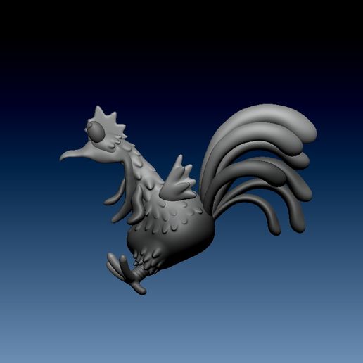 🐓 Rooster・ STL File for 3D printing・Cults