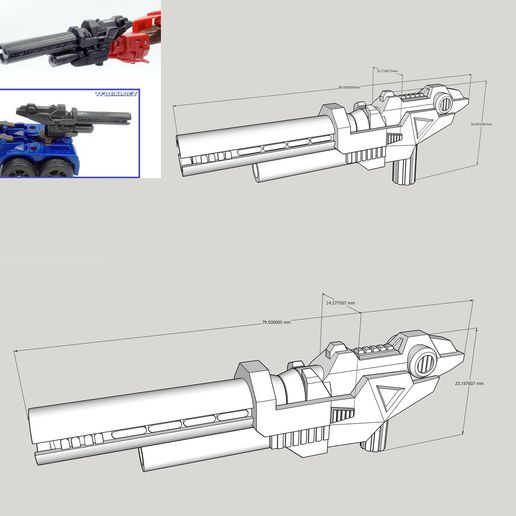 🧸 TF Prime Optimus Prime Blaster・ STL File for 3D printing・Cults