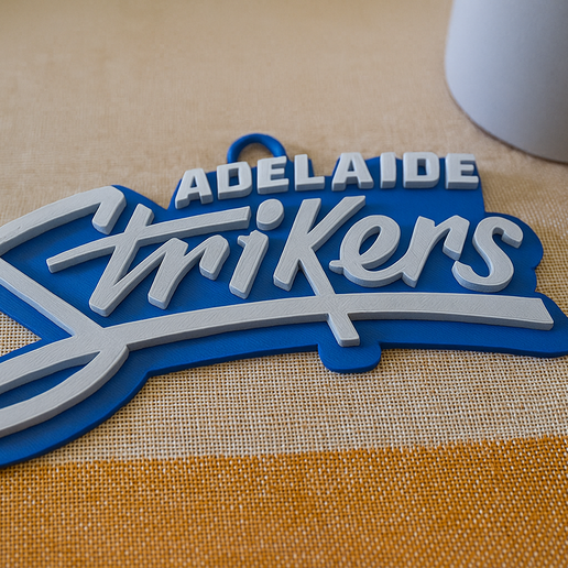 📛 BBL Adelaide Strikers insignia de color imprimible y renderizable ...
