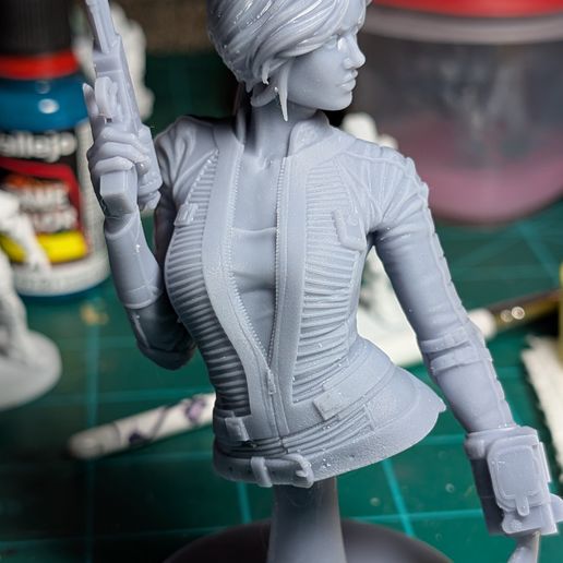 👤 Lucy from Fallout - 3D bust・3D Print with the Anycubic Mono 4K 3D ...