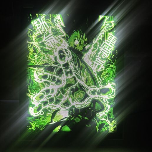 🏹 GON FREECS - HUNTER X HUNTER | NEON FRAME・Fichier STL pour Impression ...