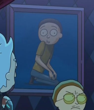 🖼️ The Creepy Morty Painting - Rick and Morty・Free STL File for ・Cults