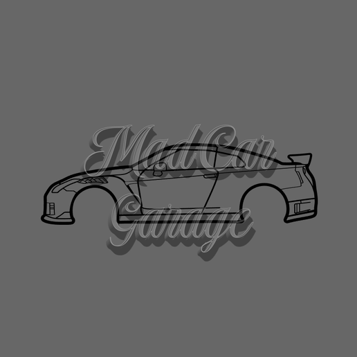 STL file Nissan GT-R R35 🚗 ・Model to download and 3D print・Cults