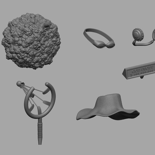 👤 USOPP BUST - 3D PRINTABLE FIGURE・ STL File for ・Cults