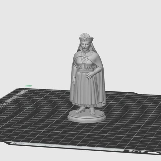 🇵🇪 COYA WIFE OF THE INCA・ STL File for 3D printing・Cults