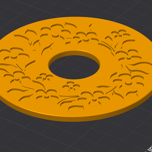 STL file CUP COASTER FLOWERS THEME 💐 ・3D printable model to download・Cults