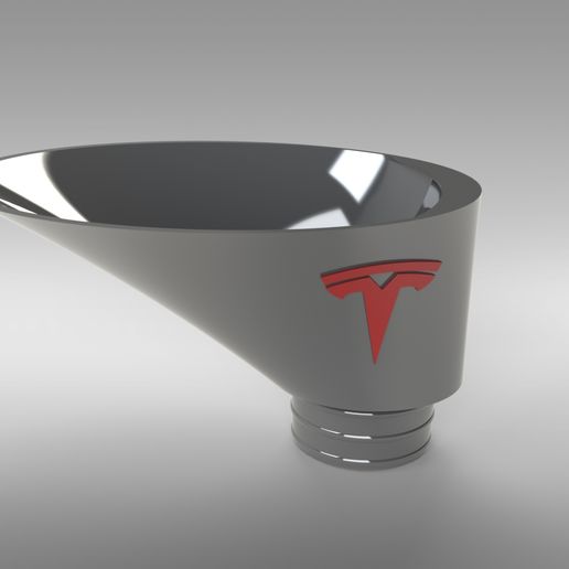Archivo STL FUNNEL - Embudo lavaparabrisas Tesla Model 3 e Y 🛞 ・Design ...
