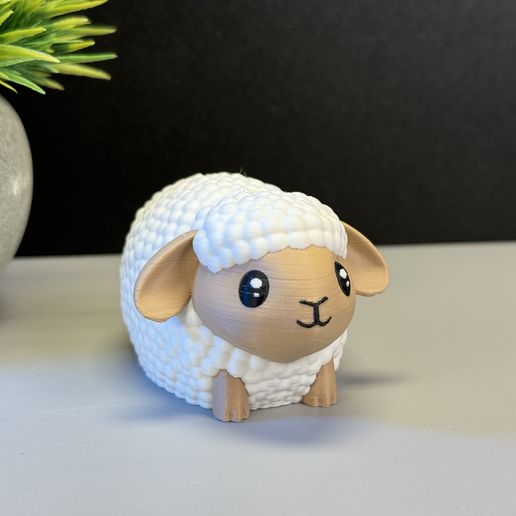 Free STL file Cute Sheep 🐑 (3MF)・3D printable model to download・Cults