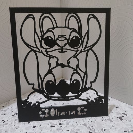 👼 Stitch and Angel decorative painting / Stitch and Angel decorative ...