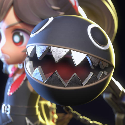 👾 Chompette・ 3D File for 3D printing・Cults