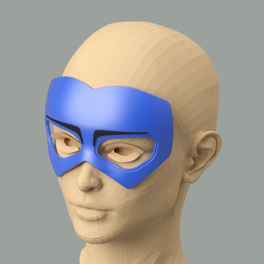 🎮 Dispatch Blonde Blazer Mask. Video game, props, cosplay・ 3D File for ...