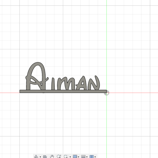 STL file sign,aiman sign 🏫 ・3D print model to download・Cults