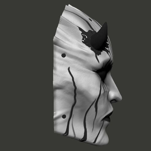 😈 MJF devil mask・ STL File for 3D printing・Cults