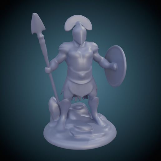 STL file Low Poly Gladiator 🗿 ・3D printing idea to download・Cults